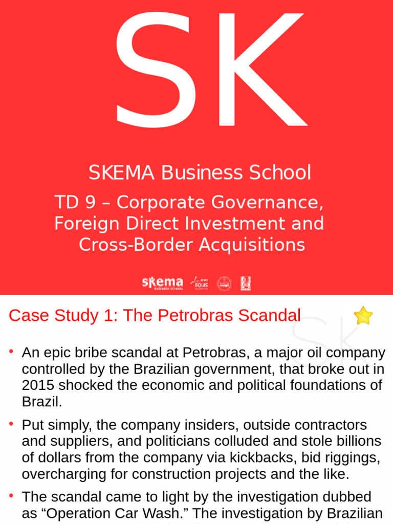 International Finance TD9 - CG - FDI | PDF | Enron