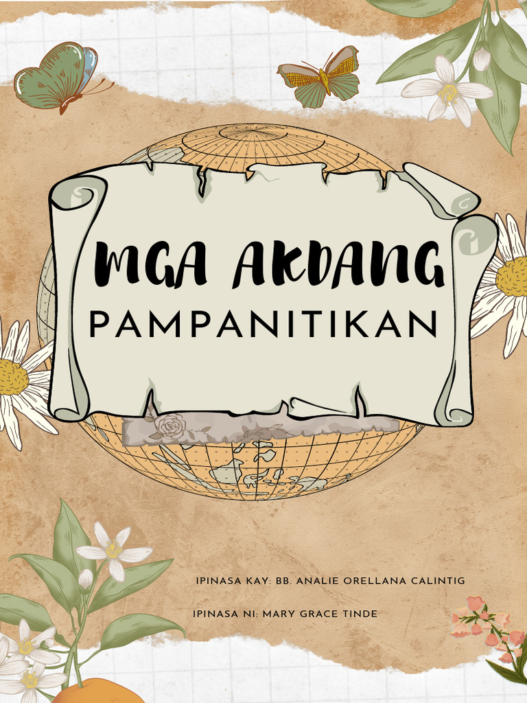 Mga Akdang | PDF