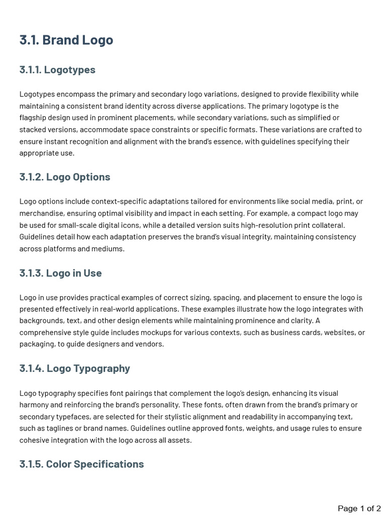 Design - BRAND STRATEGY Outline TEMPLATE - Expansion 06 | PDF | Logos ...