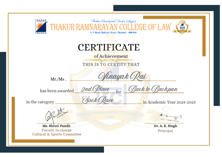 Cultural Certificates 45 | PDF