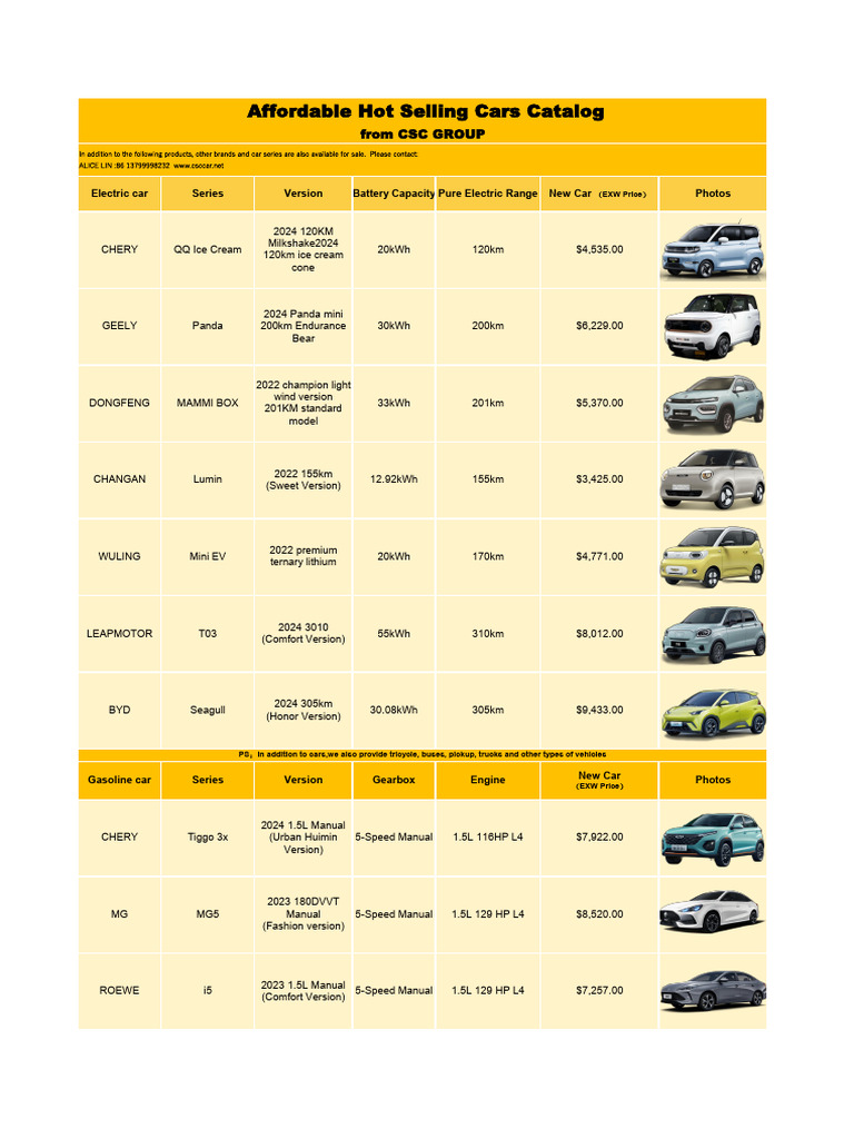 CSC GROUP - Car Quote (2025-03-03 23 - 32 - 03) | PDF