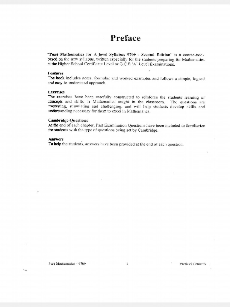 Gendah Pure Maths | PDF