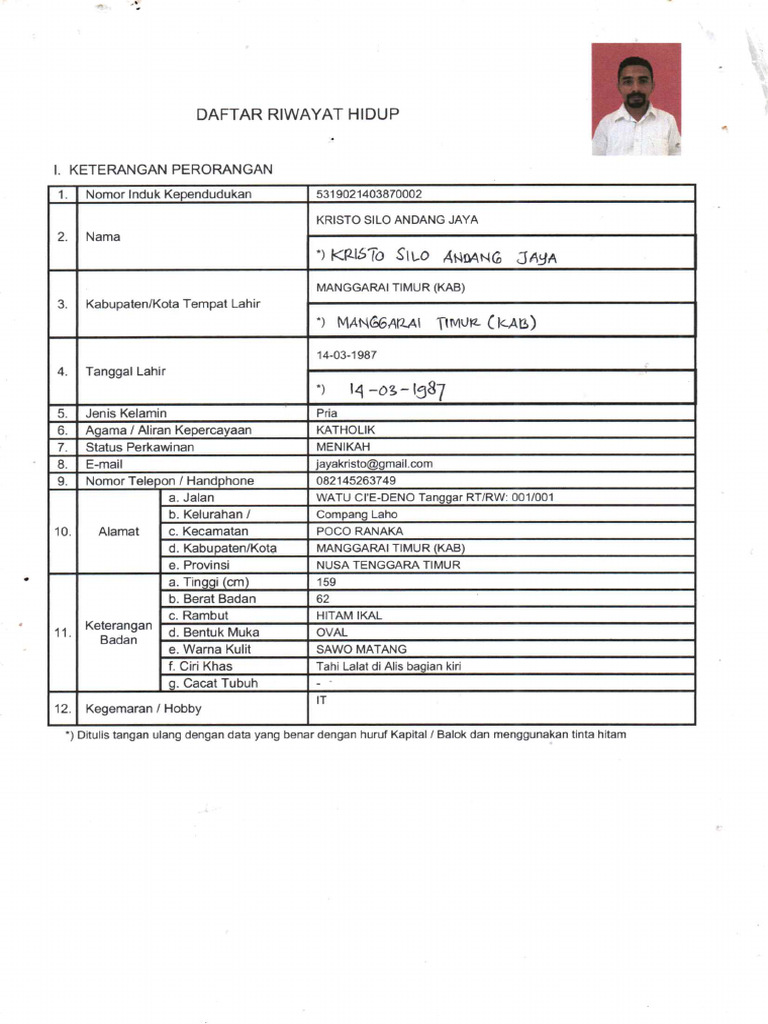9 DRH - Kristo Silo Andang Jaya | PDF