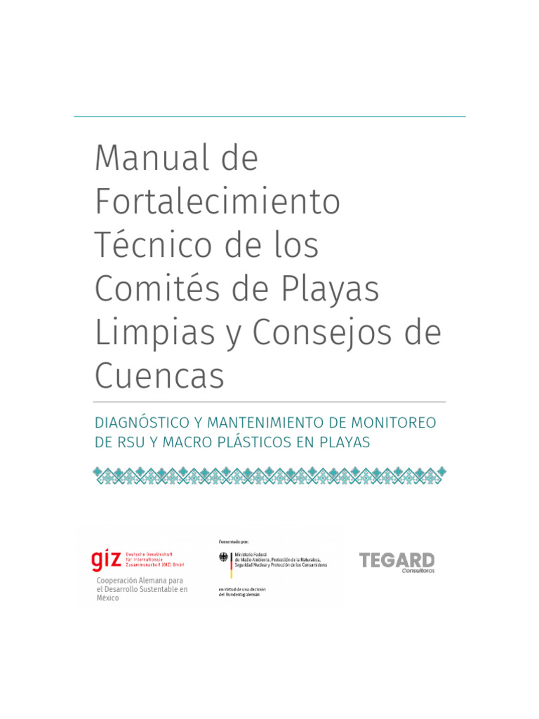 Diagnostico Mantenimiento Monitoreo Residuos Solidos Urbanos | PDF | Residuos | Planificación