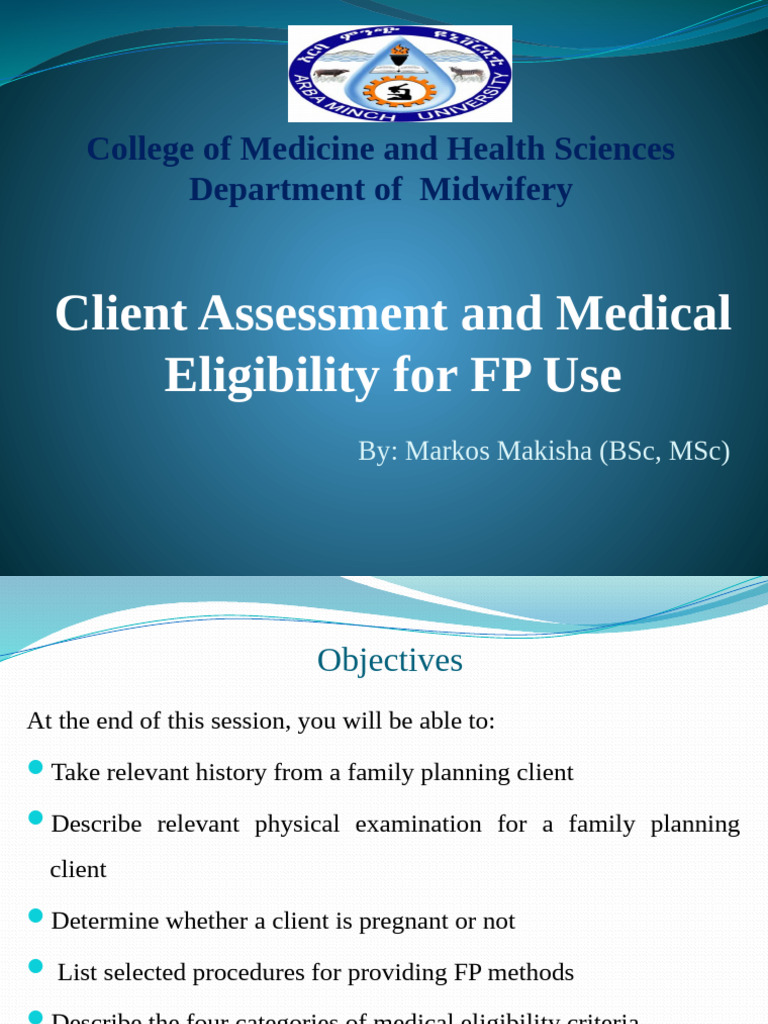 Family Planning Client Assessment Guide | PDF | Birth Control | Family ...
