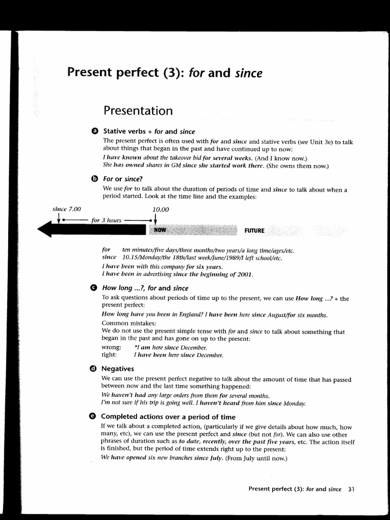 Present Perfect 3 | PDF