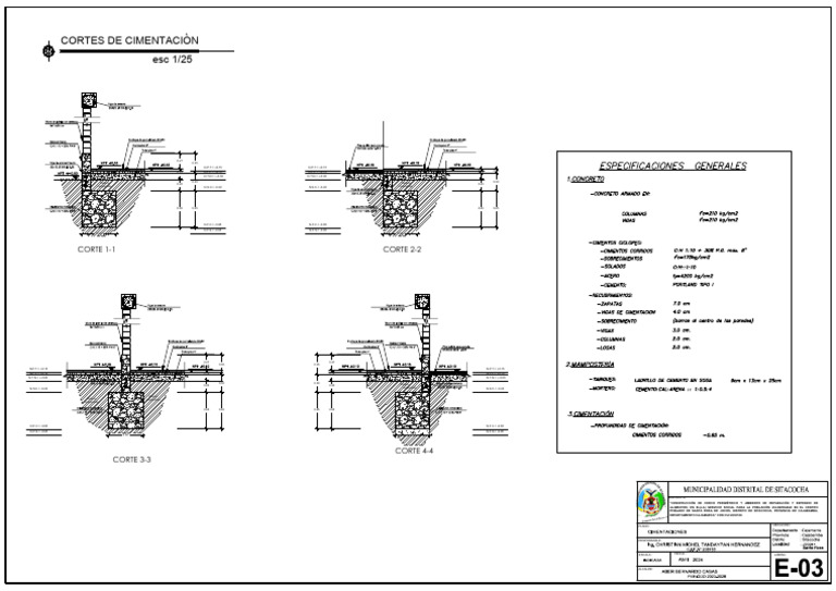 E00 Estructuras-E03 | PDF