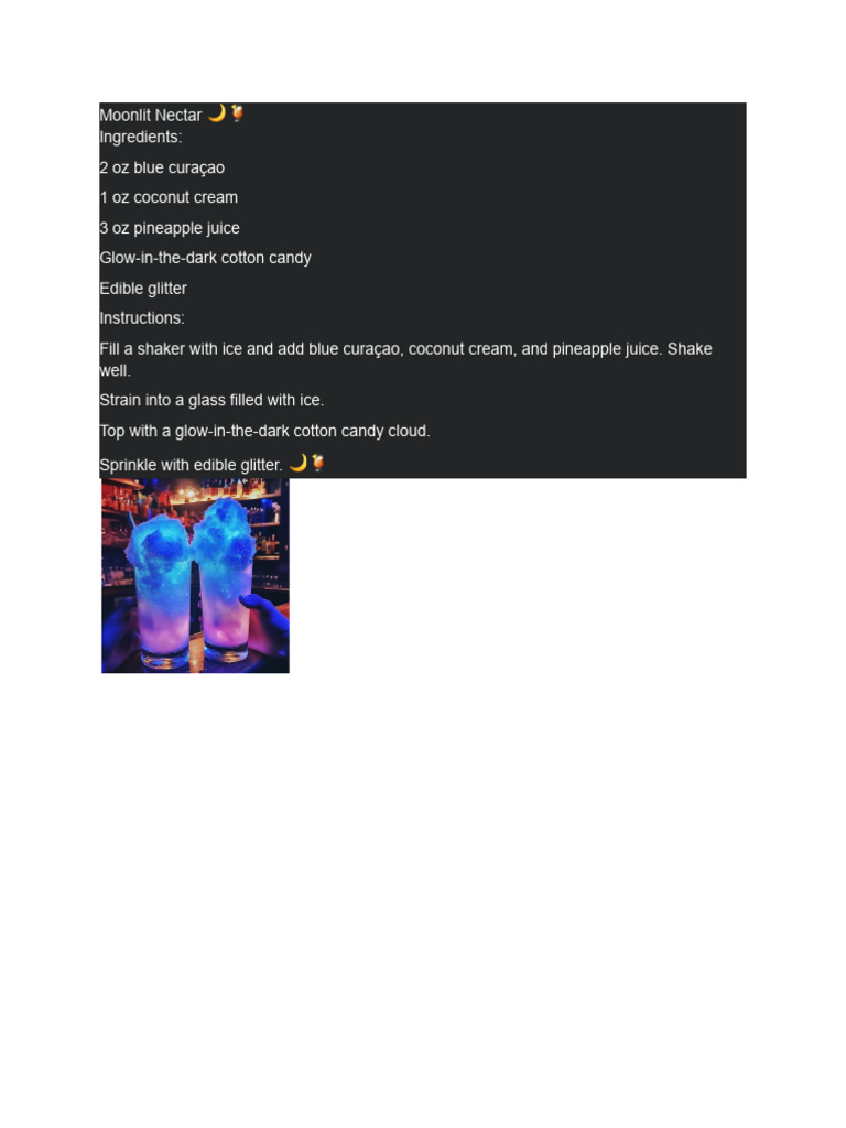 Moonlit Nectar 21+ | PDF