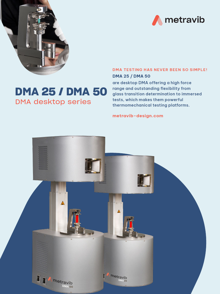 Advanced DMA Testing Solutions | PDF | Composite Material | Liquids