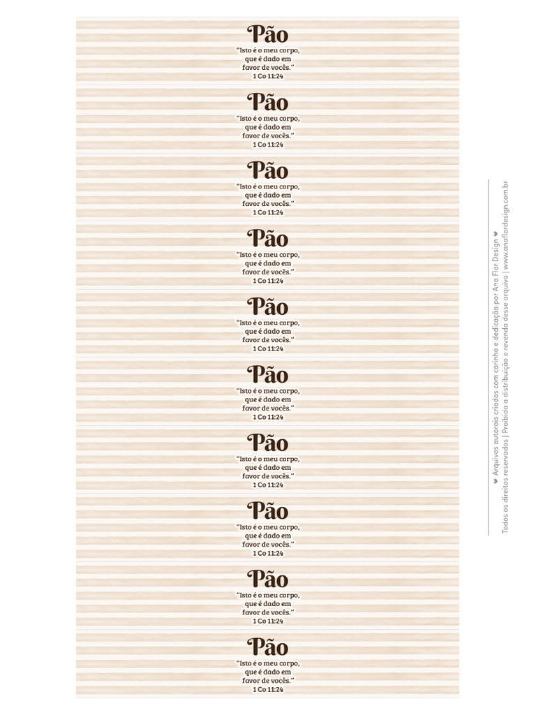 PDF Impressao Rotulo Pao | PDF