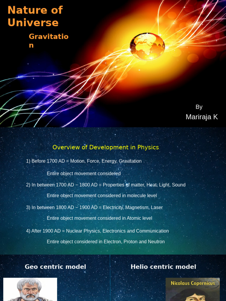 Gravitation, Properties of Matter | PDF