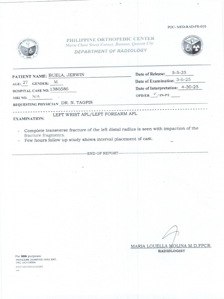 Buela Medrecord 2025 | PDF