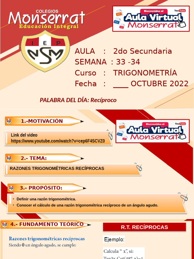 Sec+2do Trigo Teoria Tema12 | PDF
