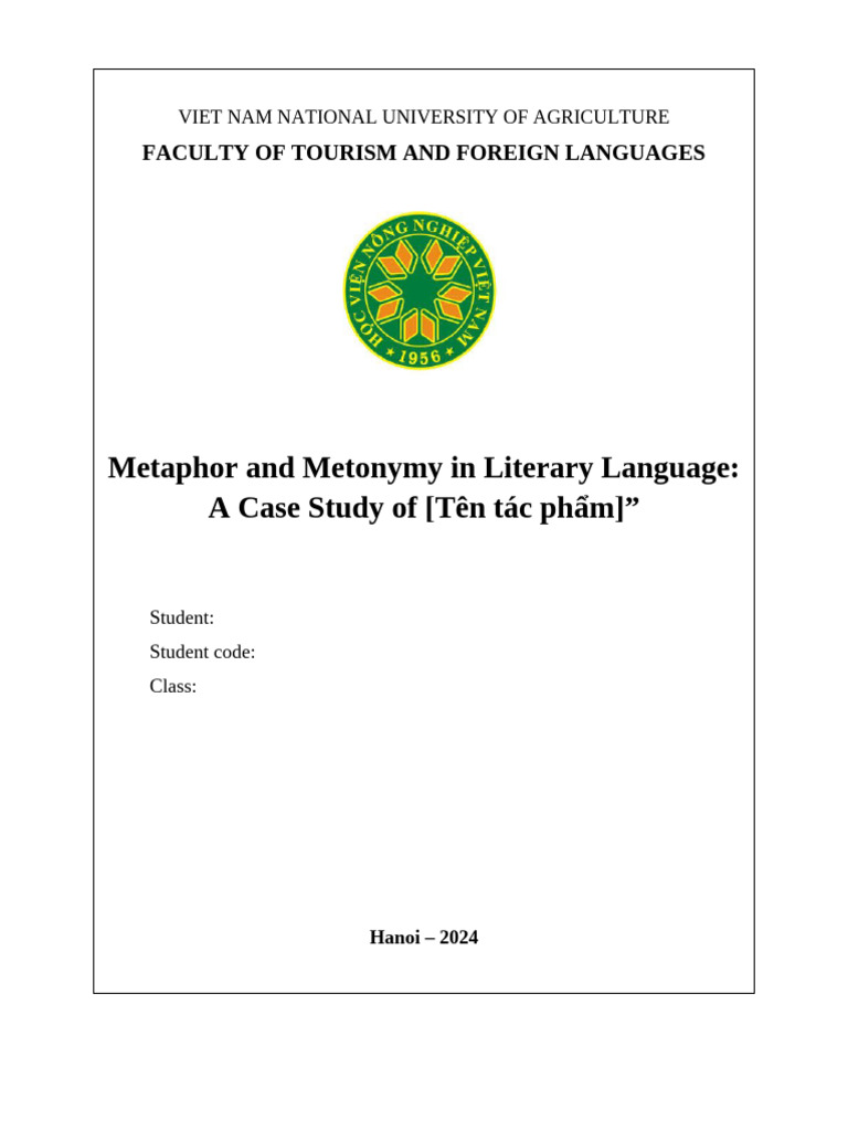 Bìa Assignment | PDF