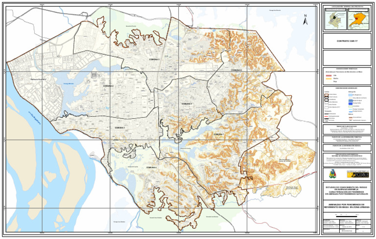 Mapa Urbano Barrancabermeja | PDF