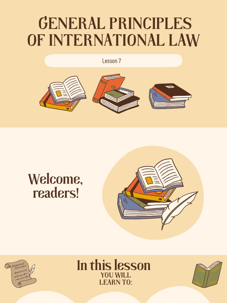 Principles of International Law | PDF | Treaty | International Law
