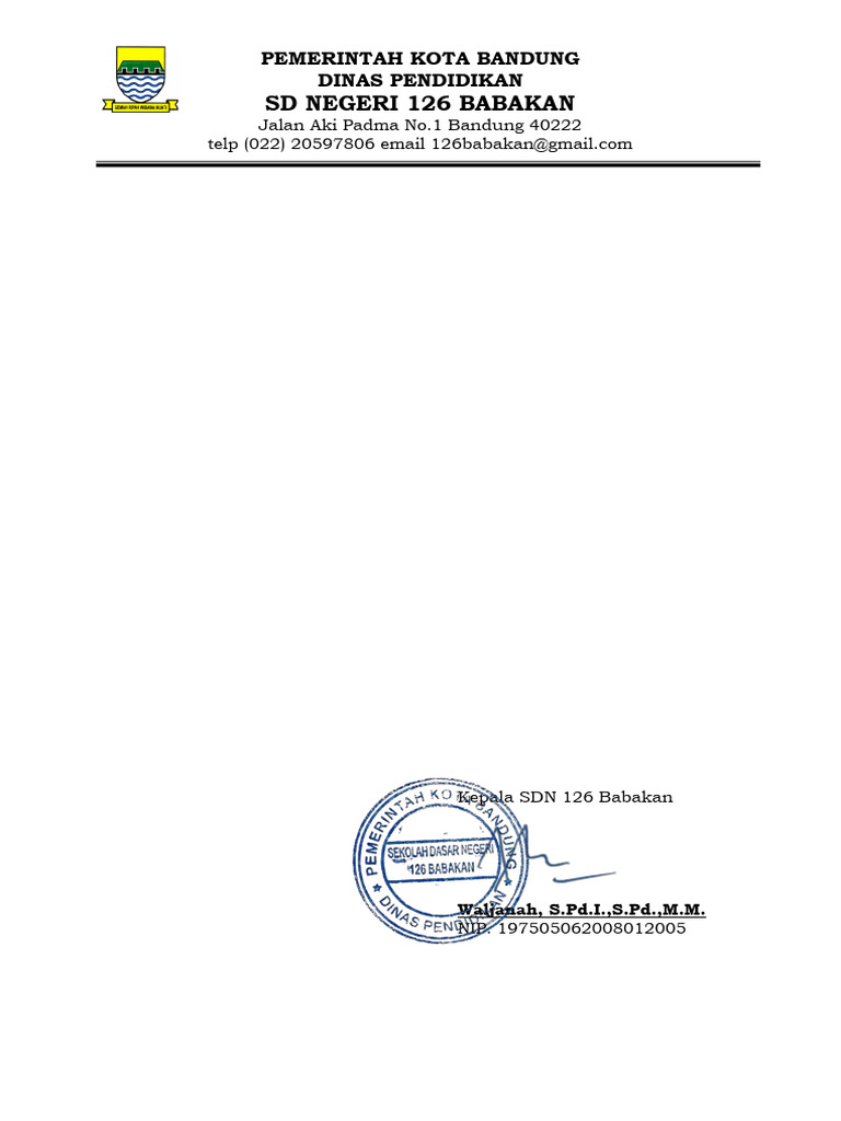 Surat Pemberitahuan BDR | PDF