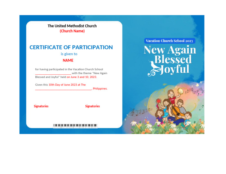 VCS Certificate Editable | PDF