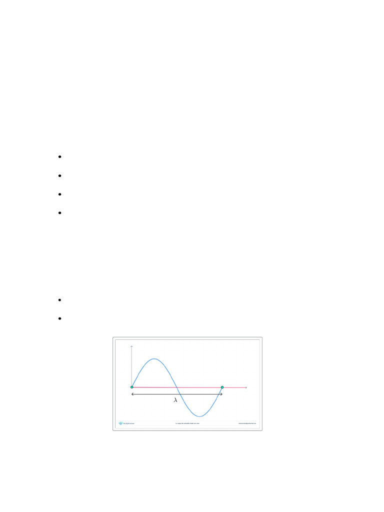 Características de las Ondas Viajeras | PDF | Olas | Frecuencia