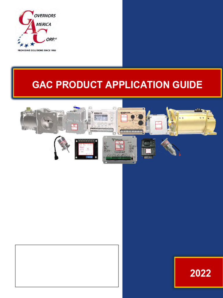 GAC Product Application Guide 2022 | PDF | Engines | Mechanical Engineering