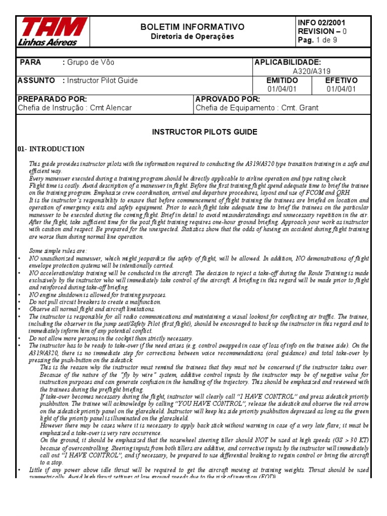 Instructor Pilots Guide | PDF | Flight Instructor | Aviation Safety