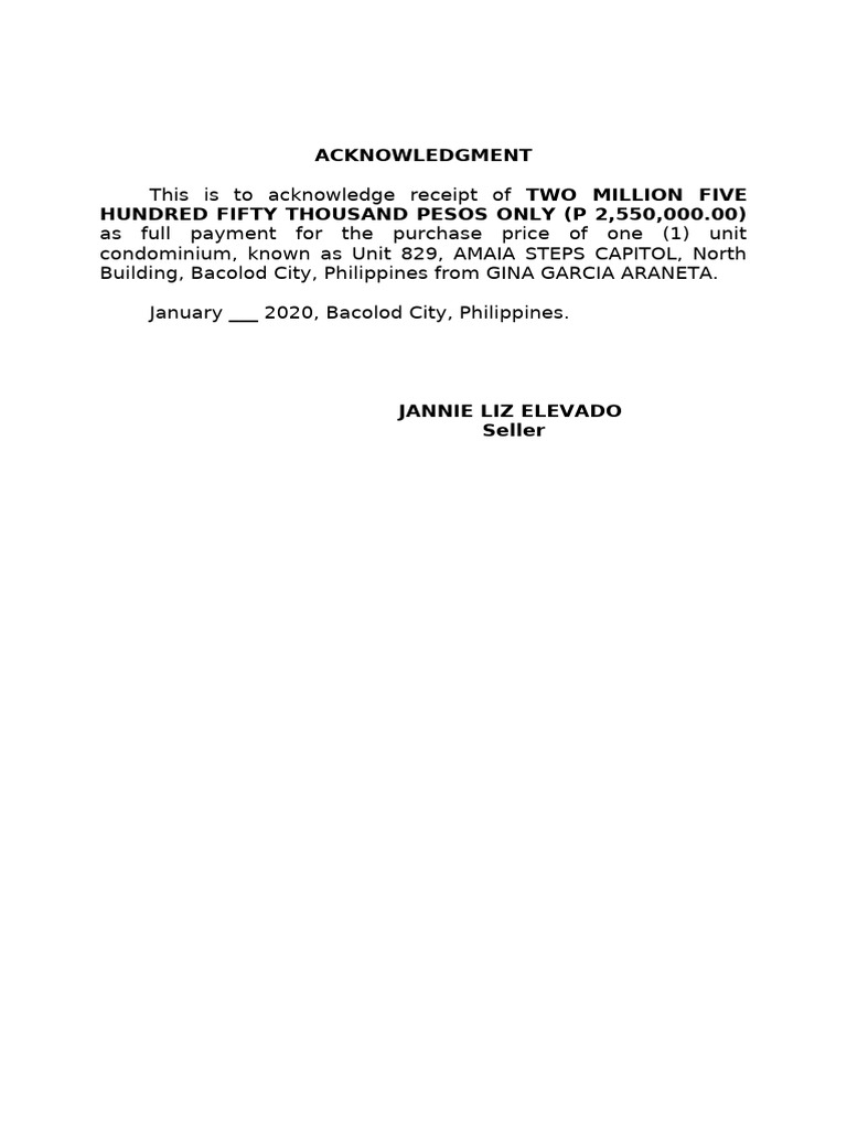 Acknowledgment | PDF