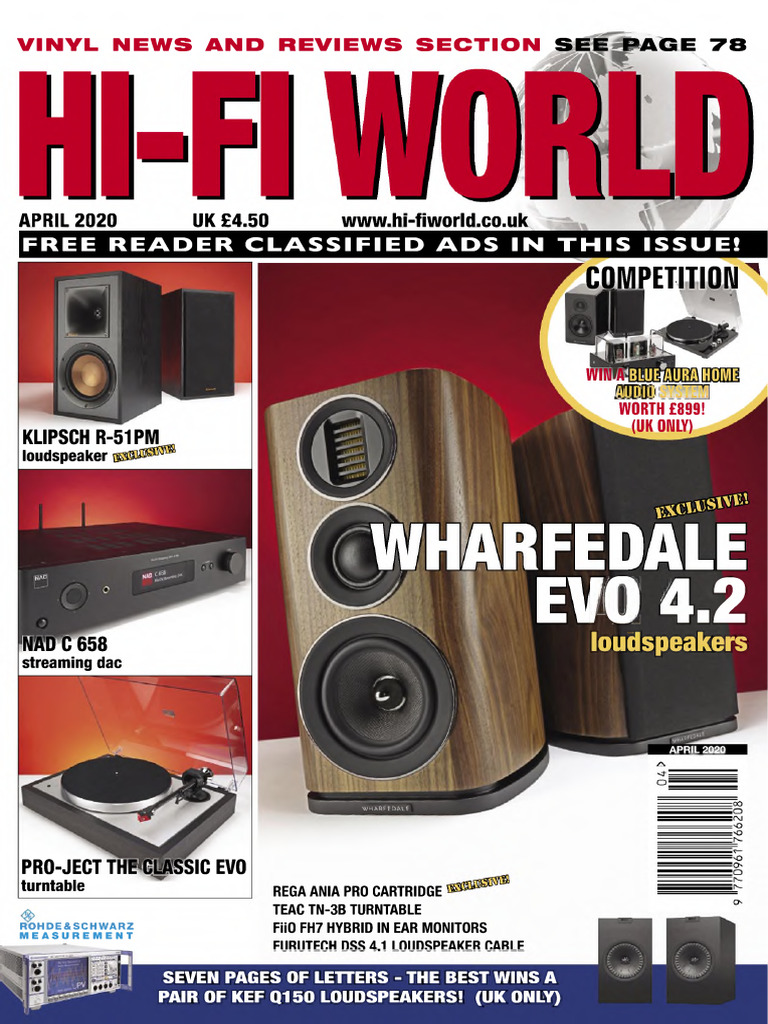 Hi Fi World 2020 04 | PDF | Loudspeaker | Headphones
