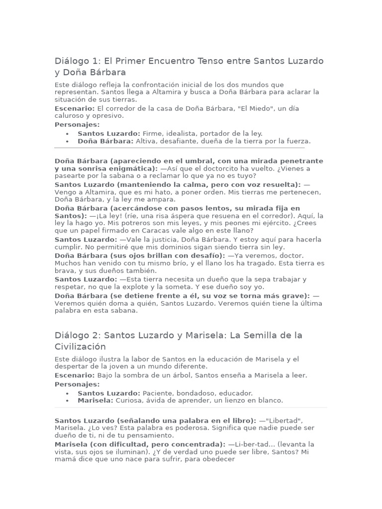 Doña Barbara | PDF
