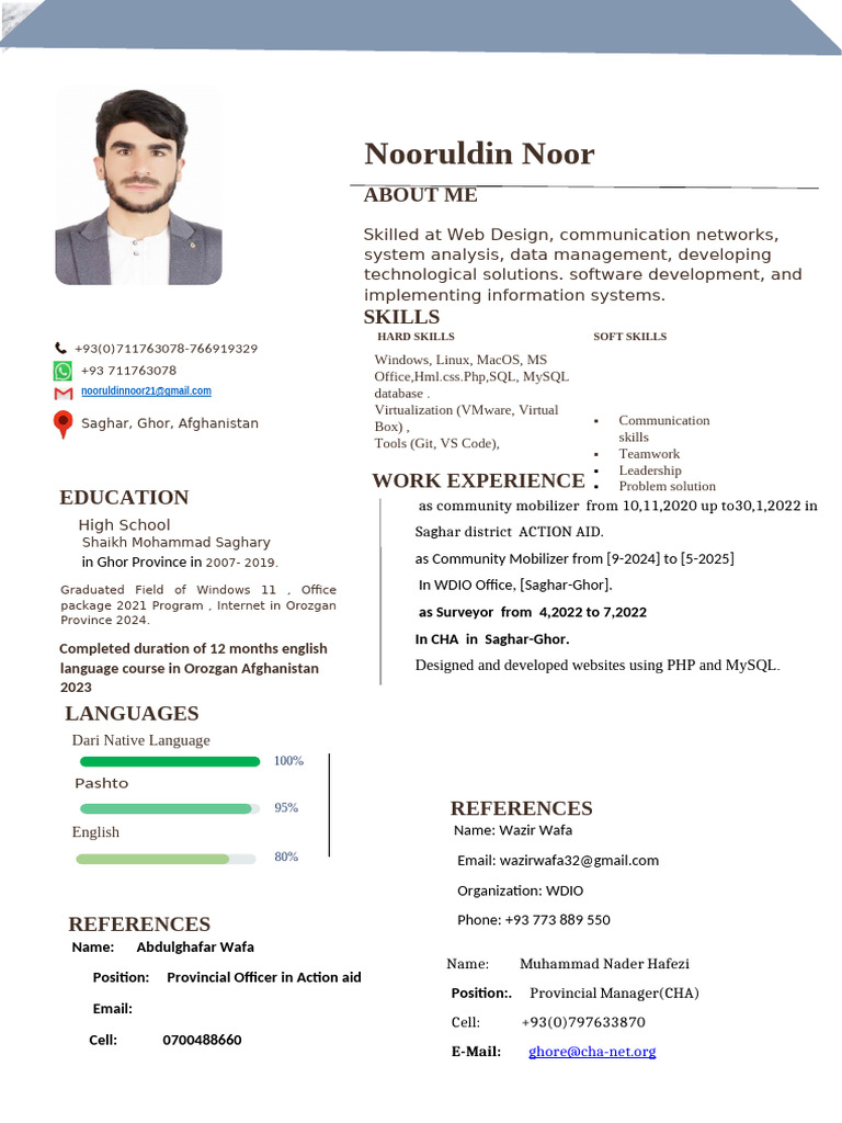 To NCRO CV | PDF | Computing | Software