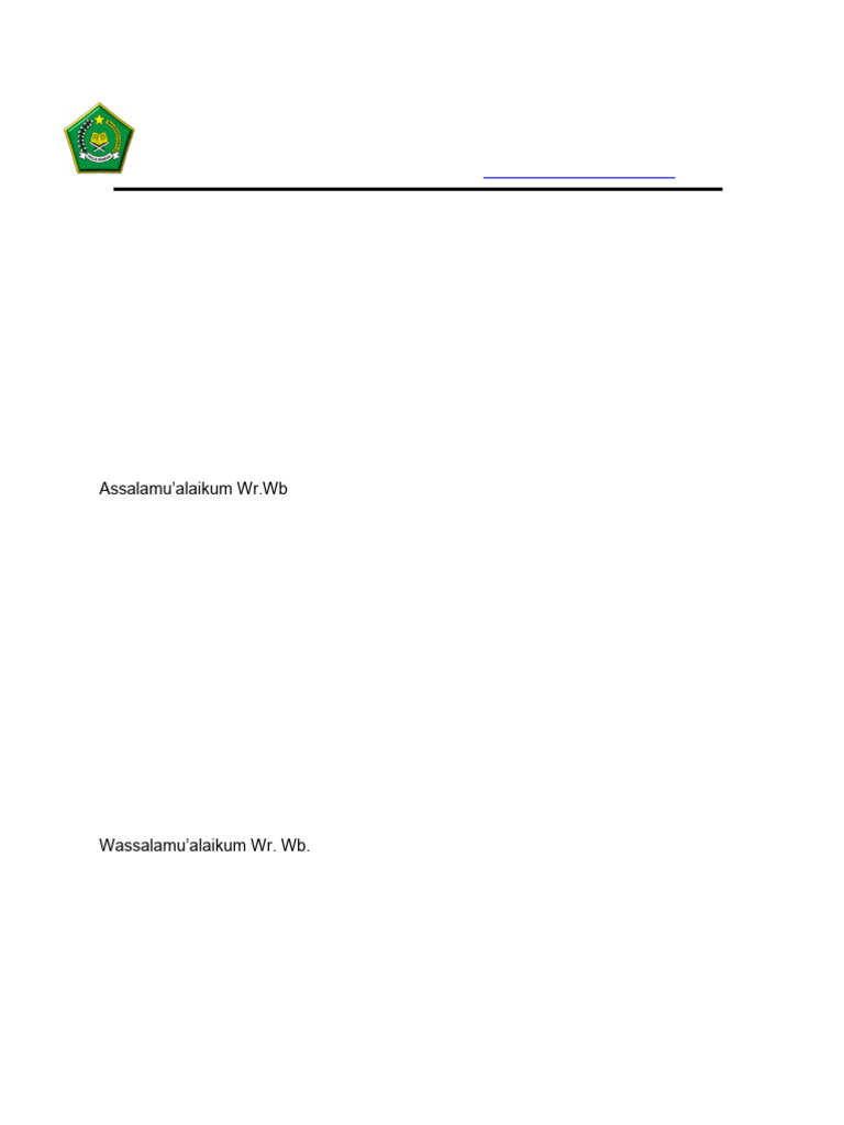 Surat Pangilan 3 | PDF