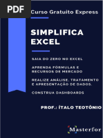 Apostila de Excel - 2018 | PDF | Microsoft Excel