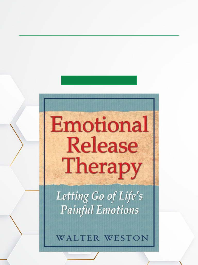 Emotional Release Therapy Letting Go of Life's Painful Emotions ISBN ...