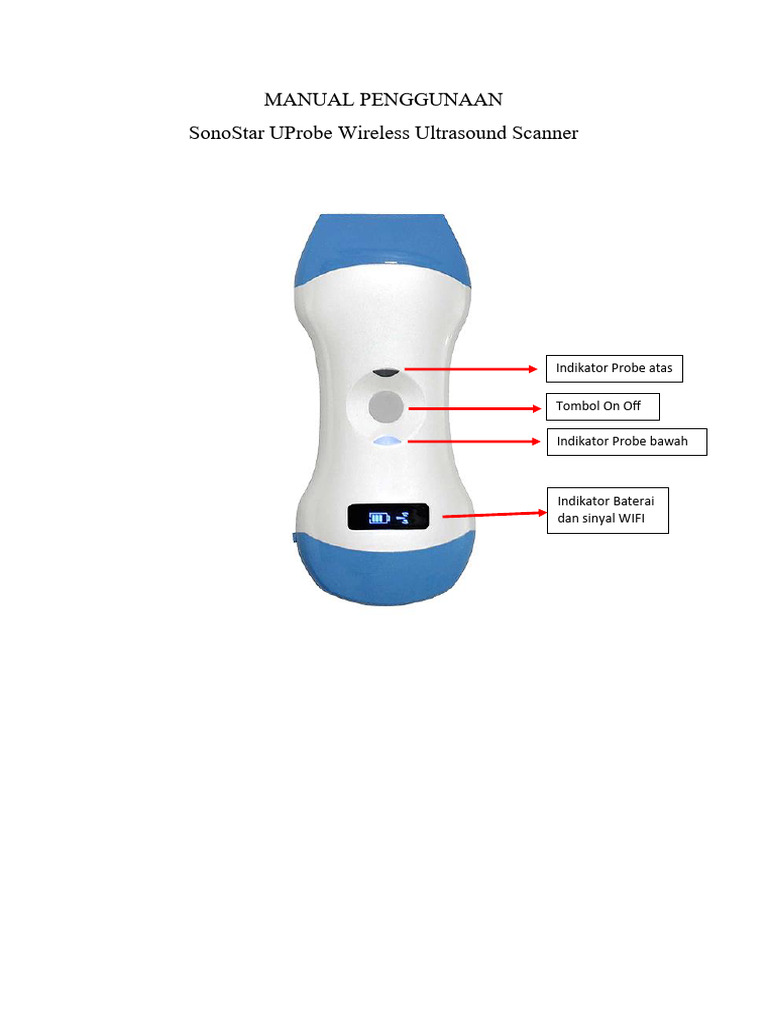 Panduan Penggunaan Alat USG Portable | PDF