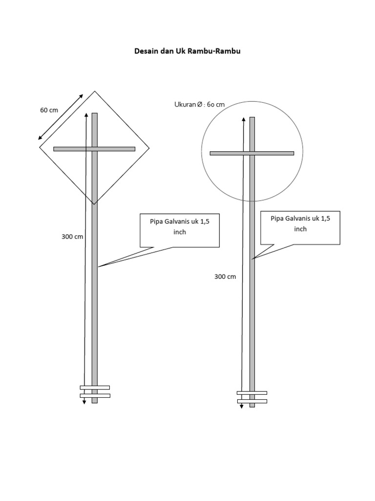 Desain Dan Uk Rambu | PDF