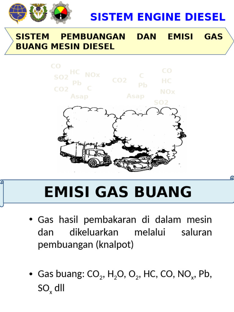 Emisi Gas Buang Mesin Diesel dan Dampaknya | PDF