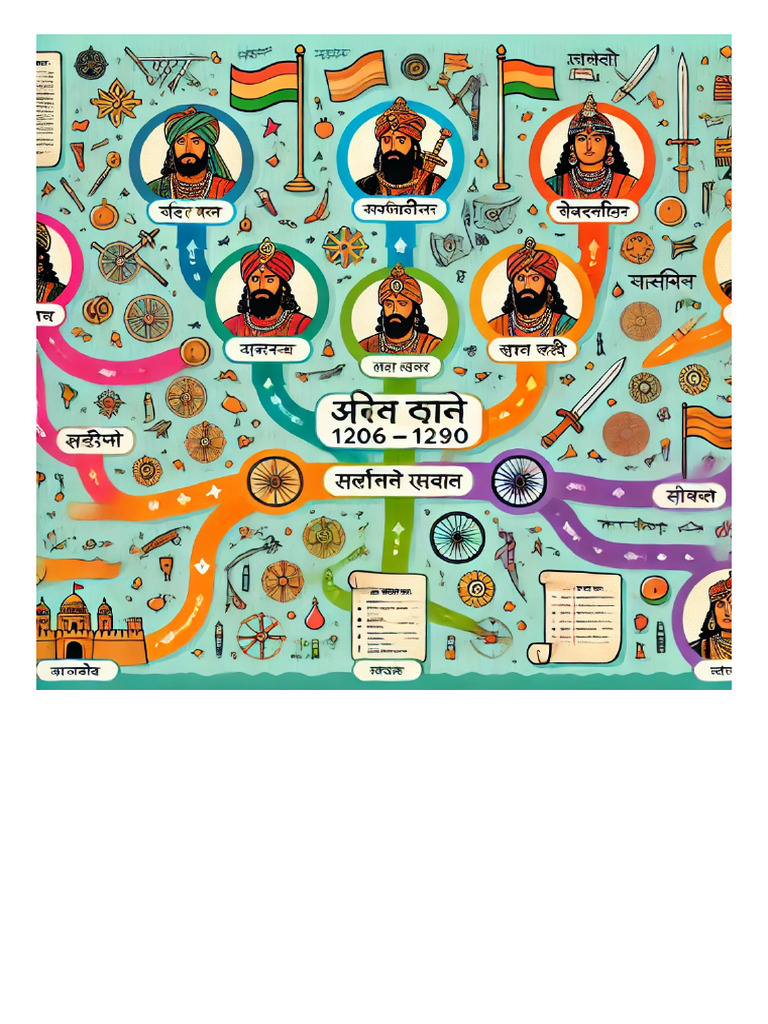 Ghulam Vansh Mind Map Hindi | PDF