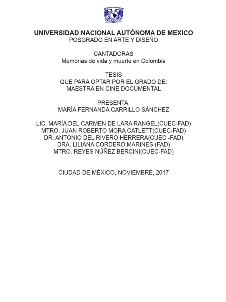 Carrillo - Cantadoras | PDF | Etnografía | Colombia