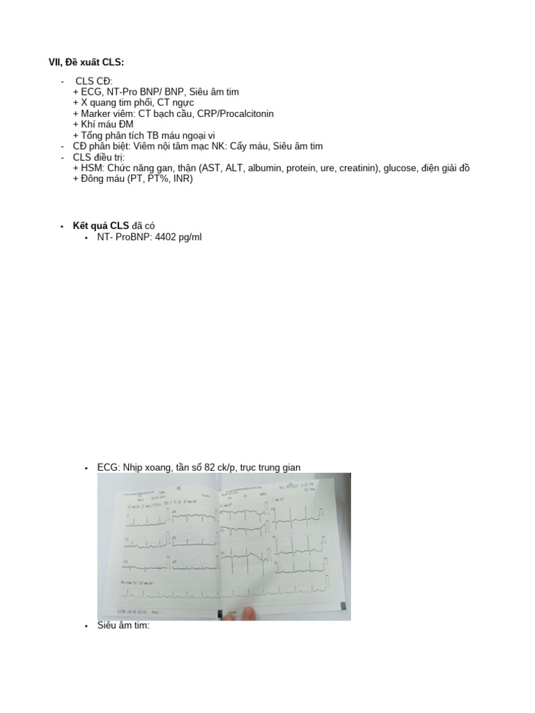 VII, Đề xuất CLS | PDF