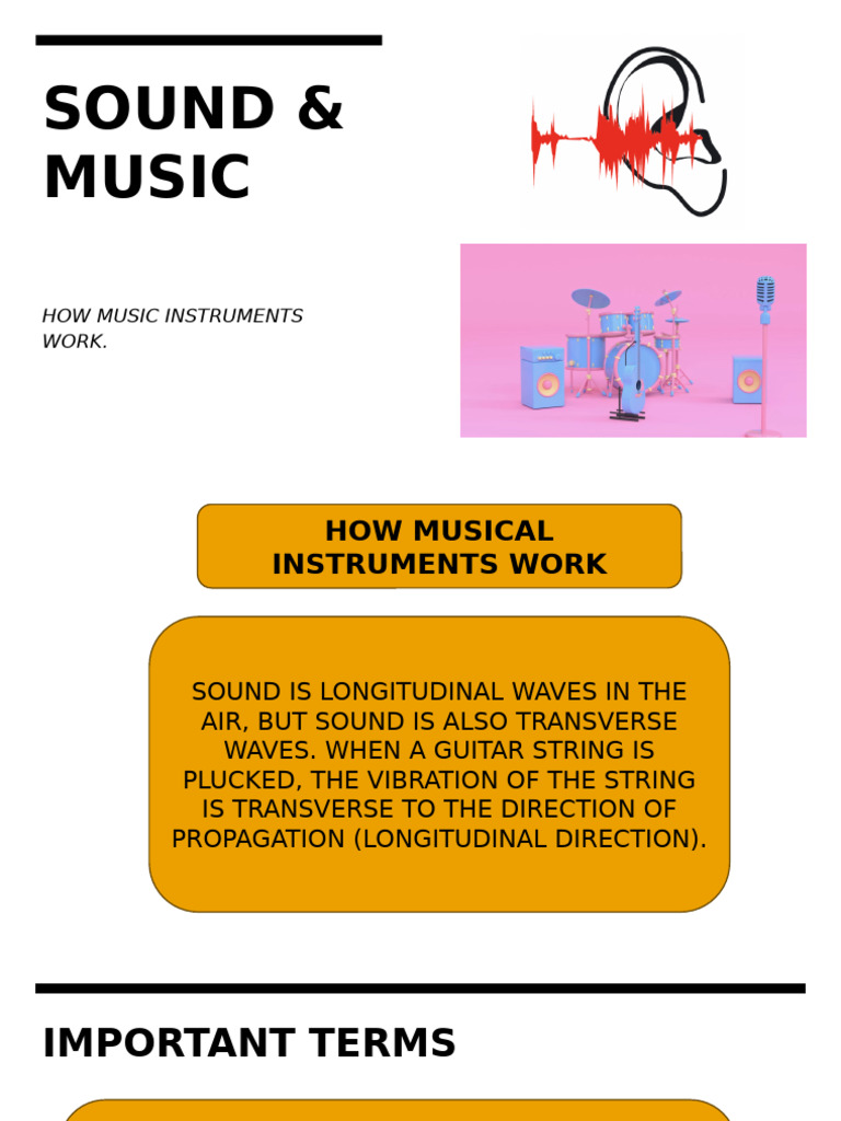 How Musical Instruments Produce Sound | PDF | Sound | String Instruments