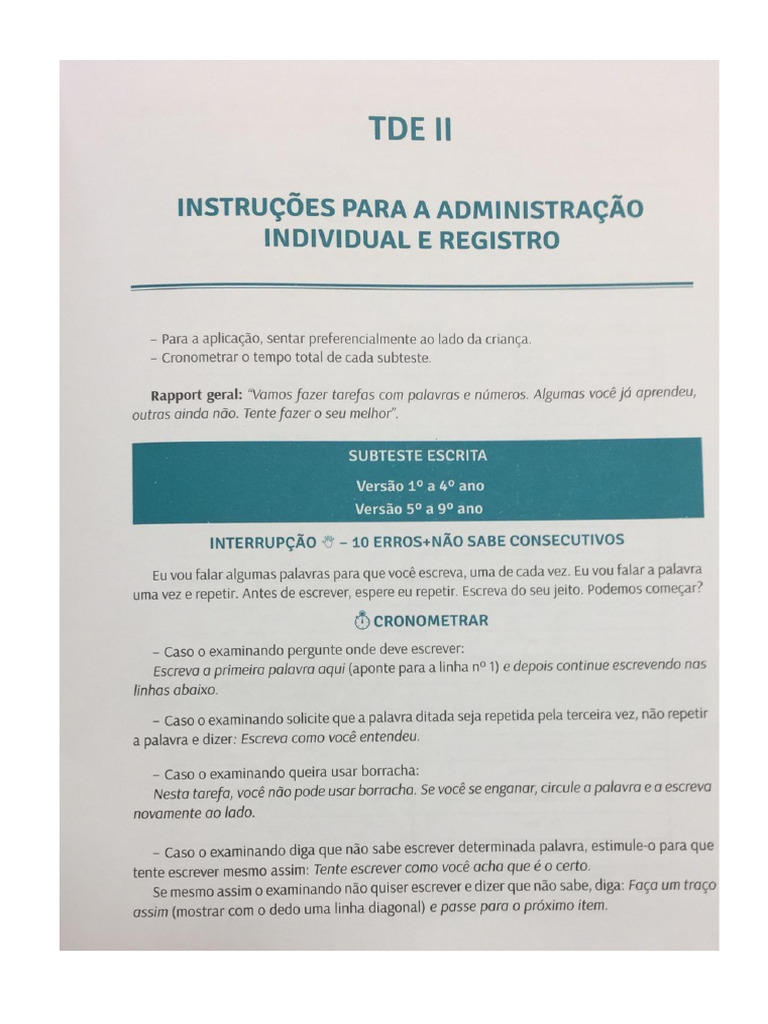 Teste Tde Ii | PDF