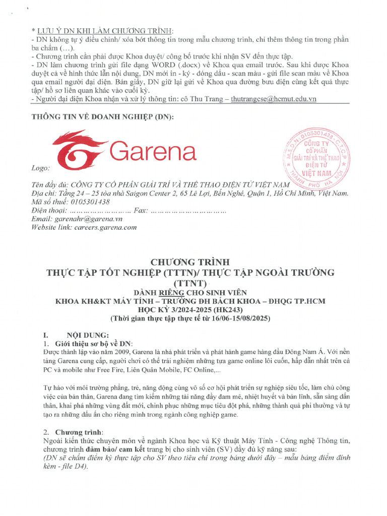 Garena D2 TTNT HK243 PDF | PDF