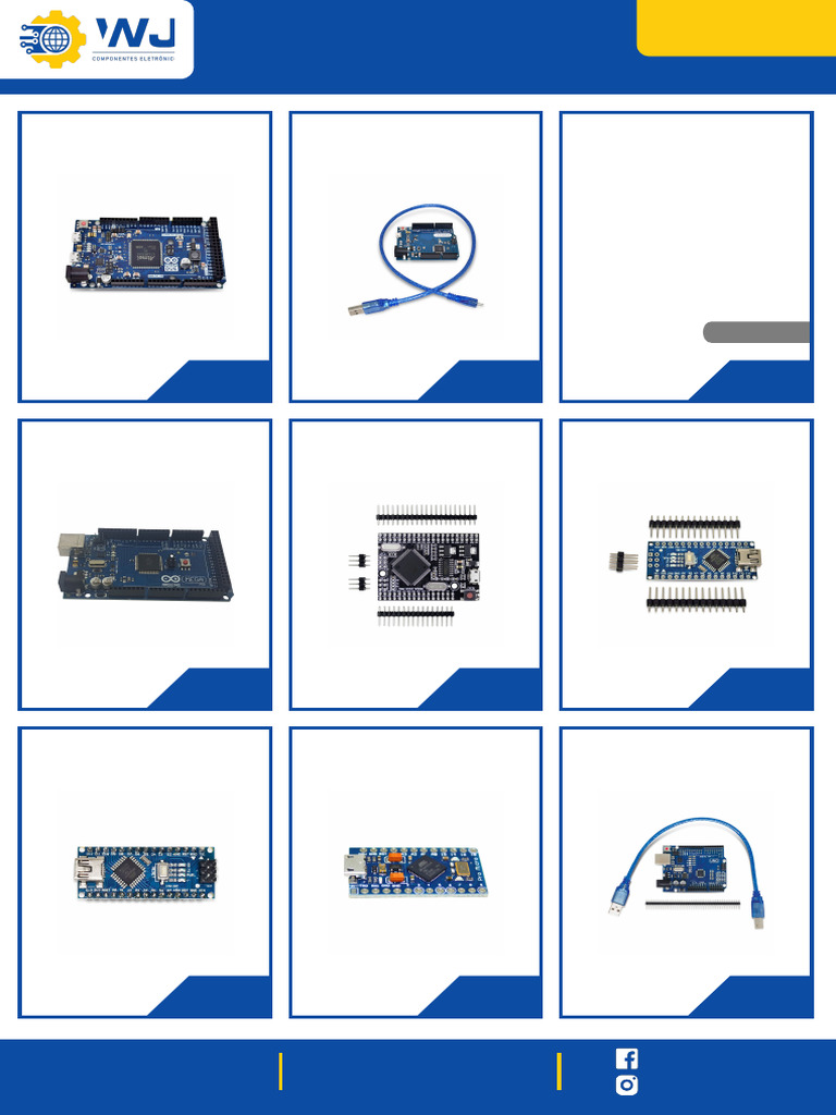Catalogo Padrão | PDF | Arduino | Bens manufaturados