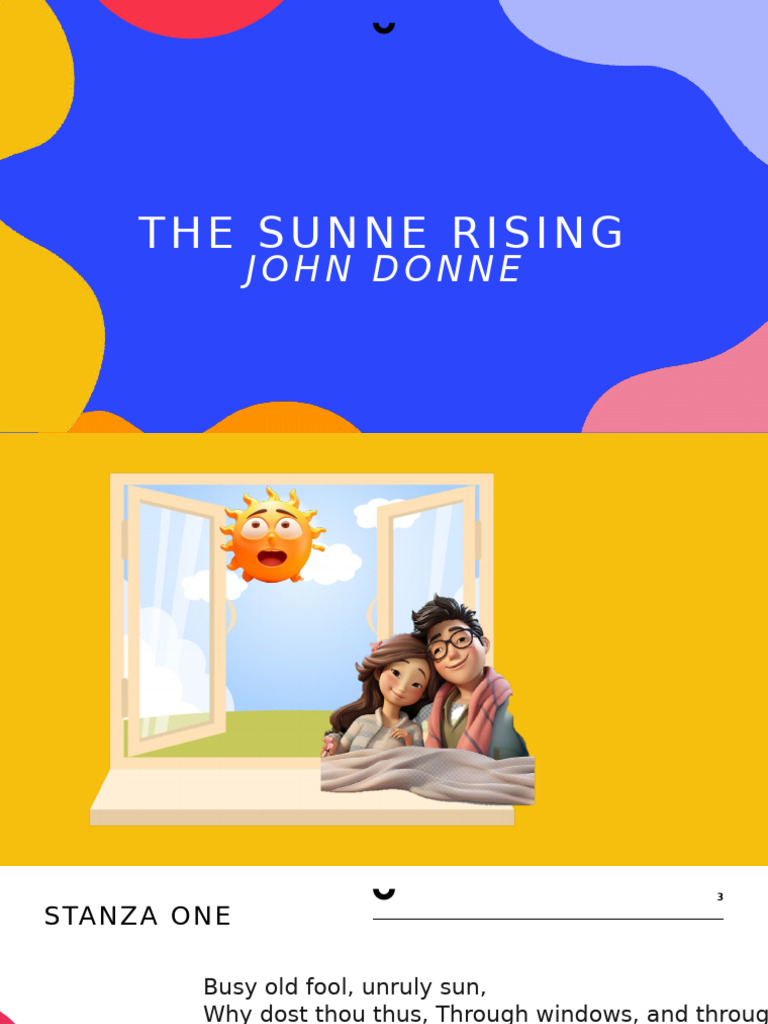John Donne Sunne Rising | PDF