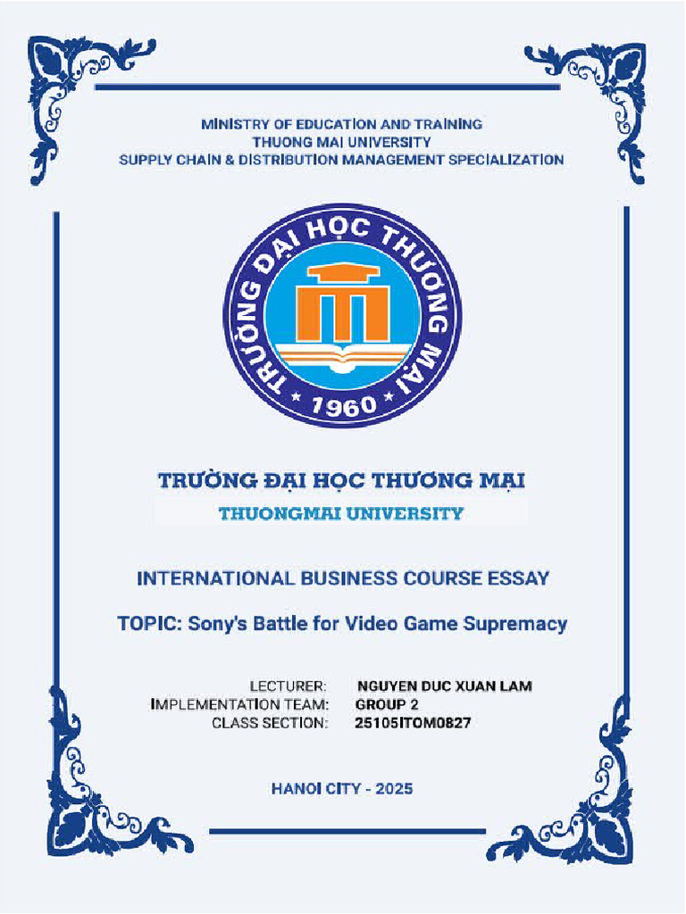 IB - Group 2 | PDF | Play Station 3 | Xbox