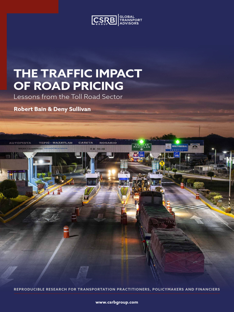 Traffic Impact of Road Pricing Analysis | PDF | Controlled Access ...