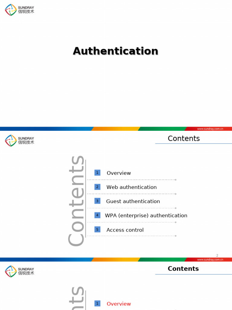 Sundray WLAN v3.1 Authentication-3-Edited | PDF | Computer Network | Qr ...