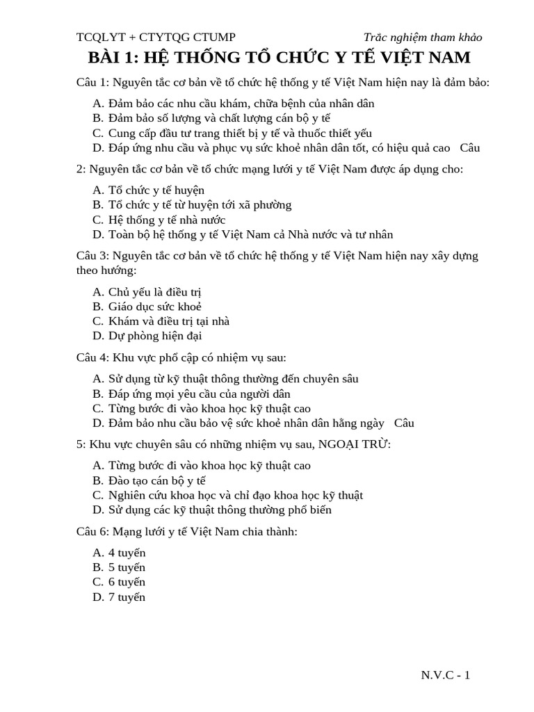 Ngân Hàng Tcqlyt | PDF