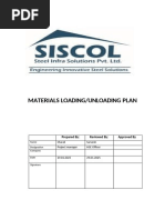 Method Statement Container Unloading | PDF | Crane (Machine)