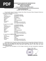 Contoh SK Pengurus Yayasan | PDF