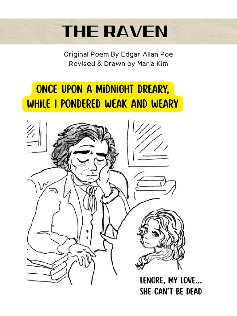 The Raven Comics (1st Draft) | PDF